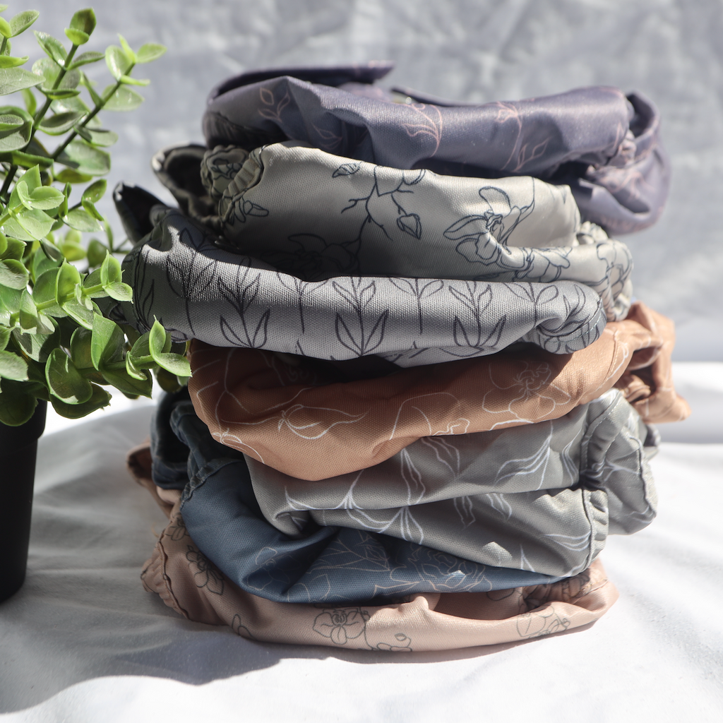 Modern Blooms Diaper Covers 7 Pack with Wet Bag – Nora's Nursery