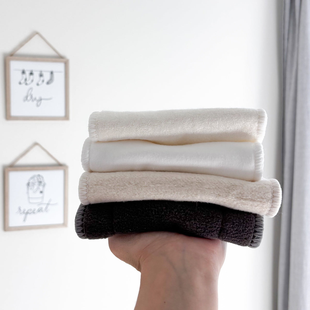 Insert Trial Kit: Bamboo, Charcoal, Hemp & Cotton – Nora's Nursery
