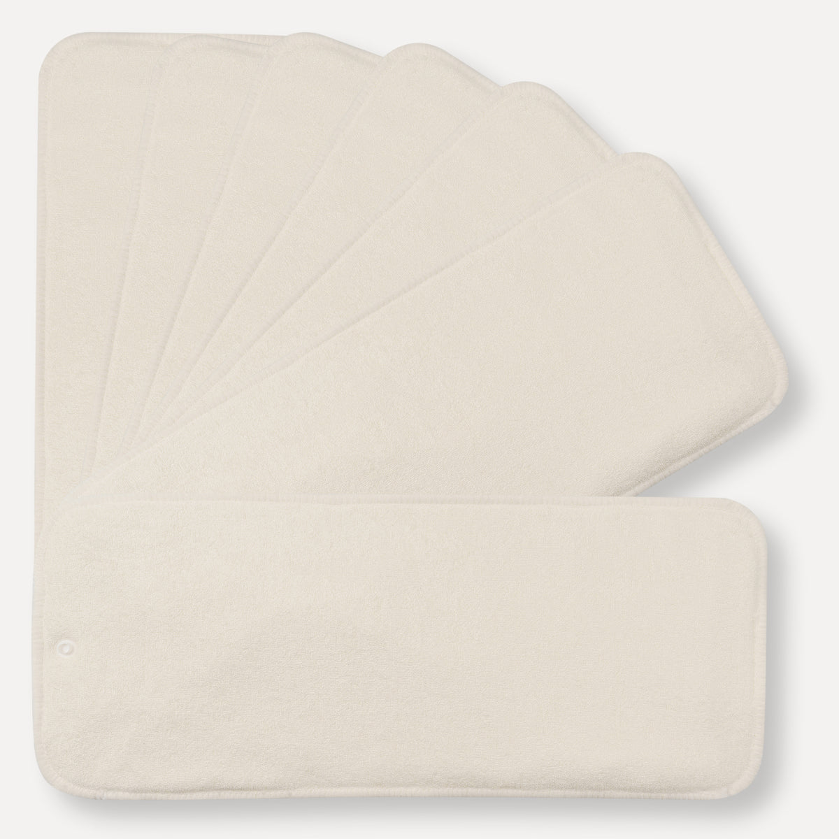 Large Toddler Bamboo Inserts 7 Pack with Snap – Nora's Nursery