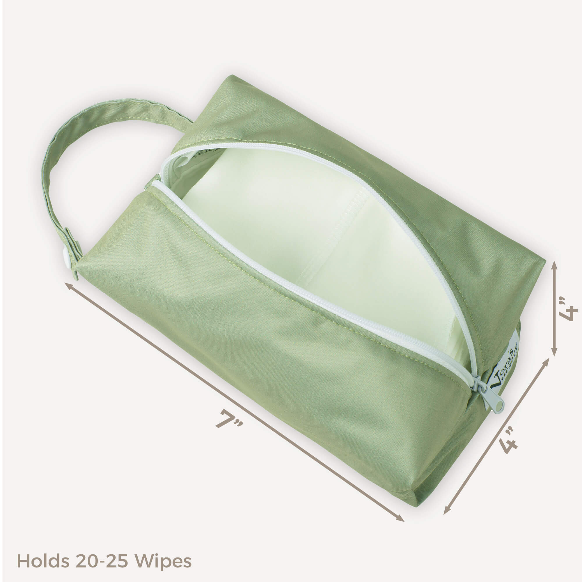 Reusable Cotton Baby Wipes - 20 Pack With Garden Pod – Nora's Nursery