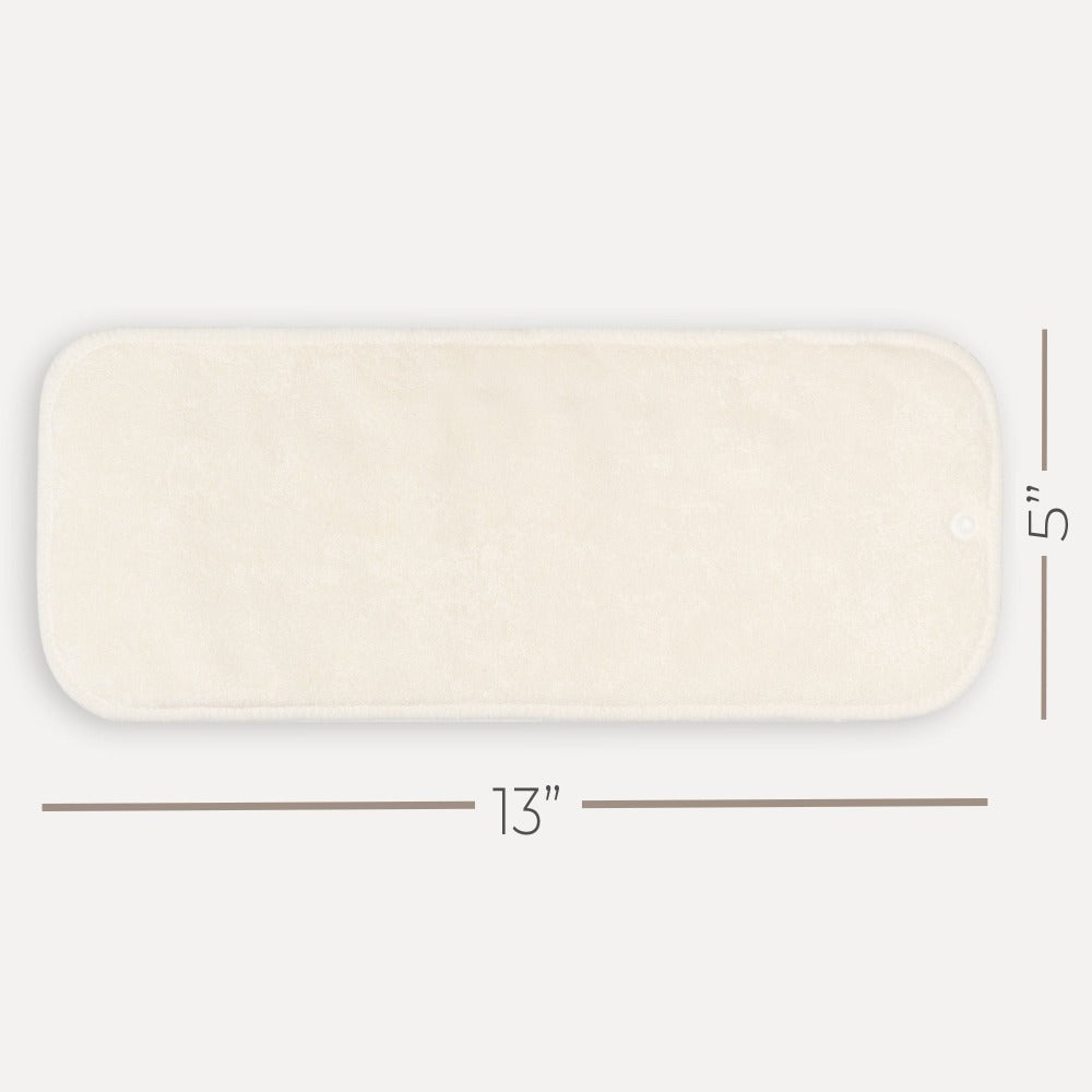 7 Pack Bamboo Inserts with Snaps for Cloth Diapers – Nora's Nursery